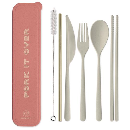 Fork It Over Eco Cutlery Travel Set | Limetree Lifestyle